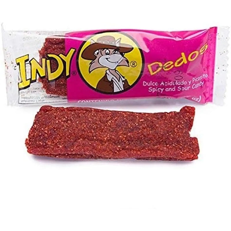 Dedos Indy - 12 Piezas x20g - Dulce Ácido y Picosito - Gomitas Enchila ...