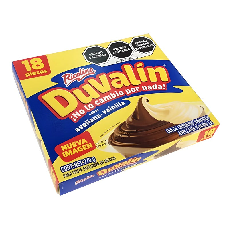 Duvalin Avellana Vainilla 18 pzas – Dudy's