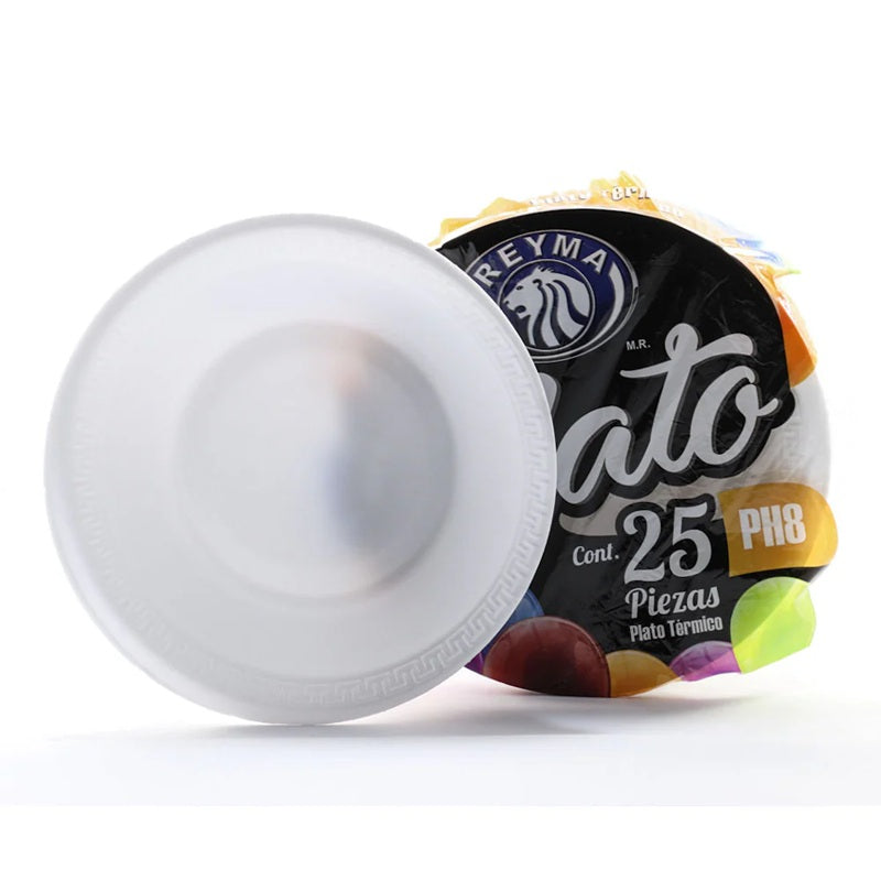 Plato hondo térmico Reyma PH8 25 pzas – Dudy's