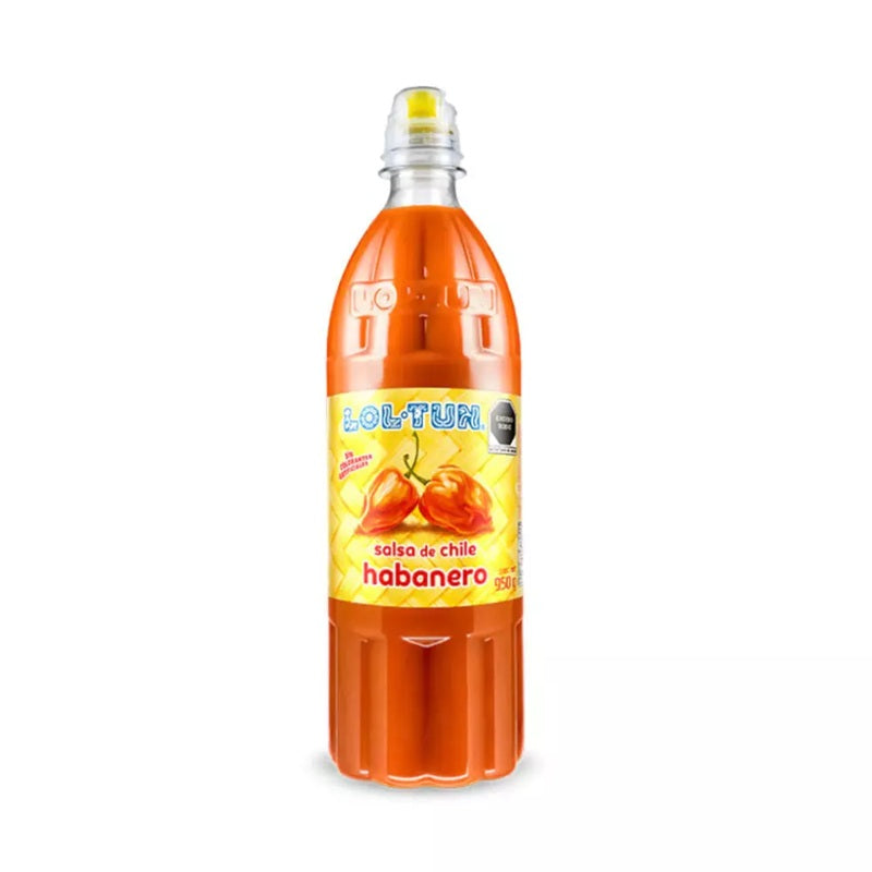 Salsa de chile habanero LOLTUN 950 g clásica – Dudy's